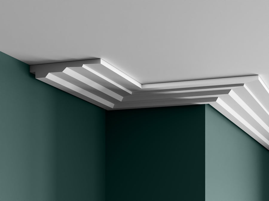 DM1852 Terrace Victorian Coving (Ceiling 190mm x 78mm Wall) – Coving ...