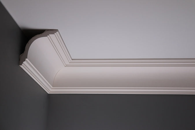 DM1958 Step Coving Art Deco Coving (Ceiling 115mm x 115mm Wall ...