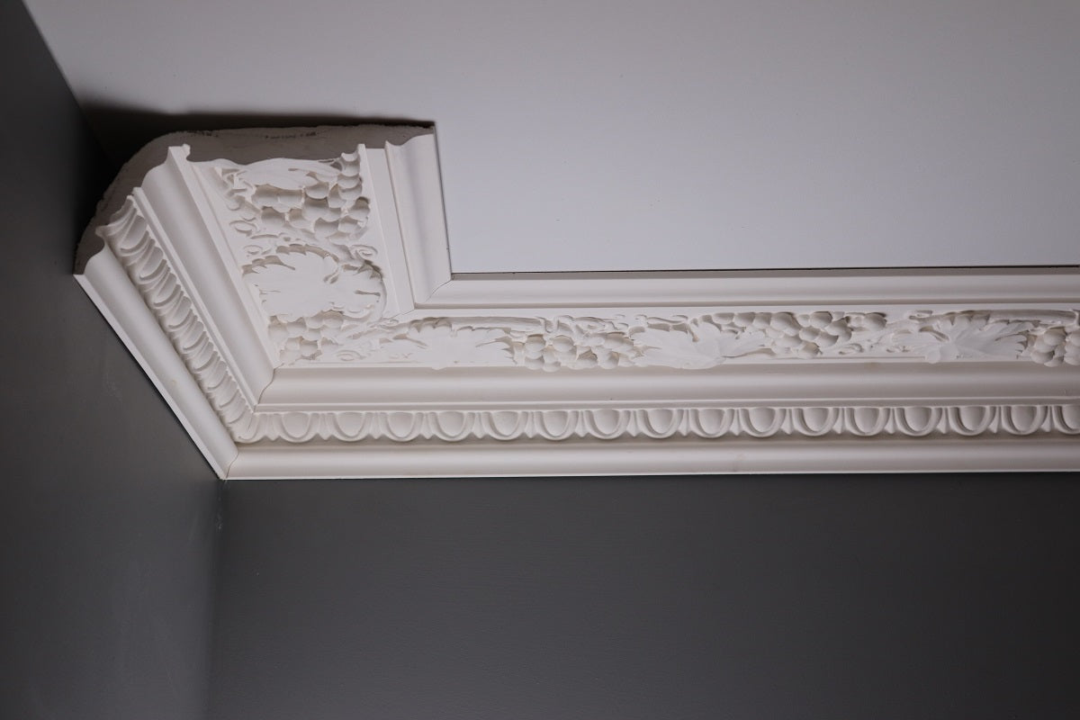 DM3011 Grape Vine Victorian Coving (Ceiling 255mm x 120mm Wall ...