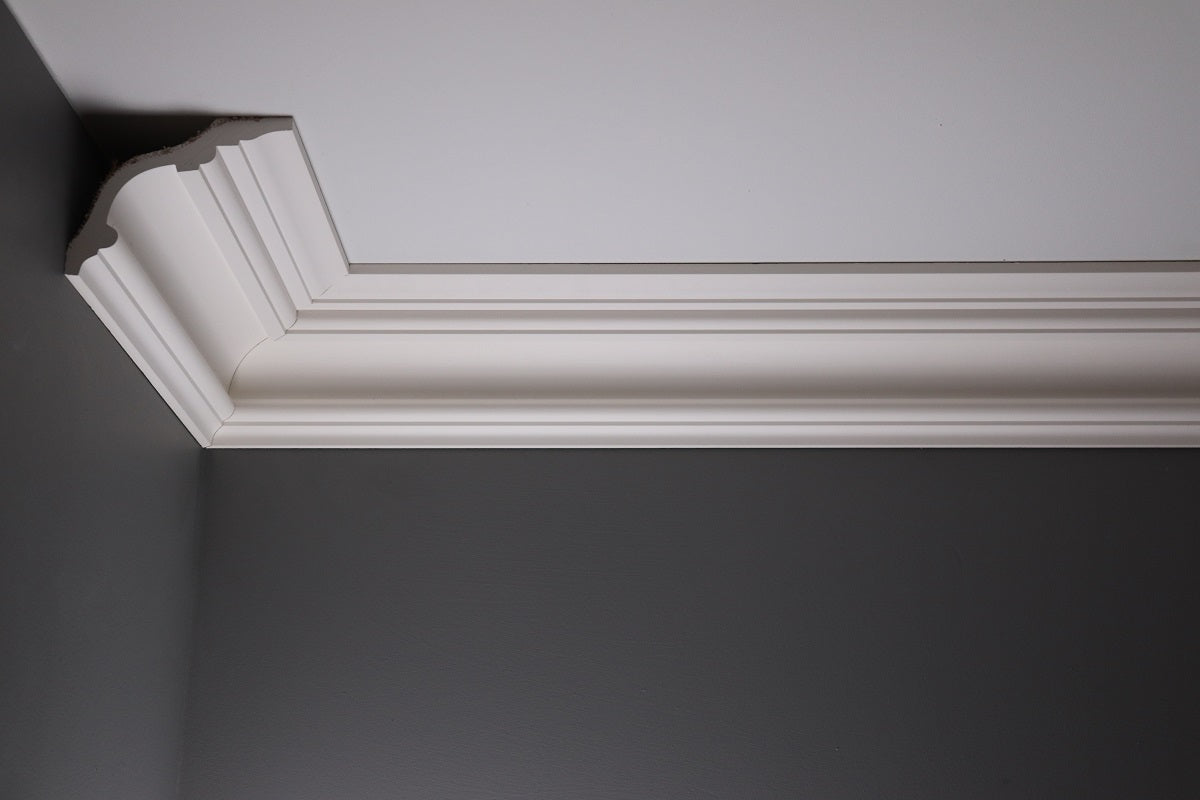 DM1404 Victorian Plaster Coving (Ceiling 140mm x 115mm Wall) – Coving ...
